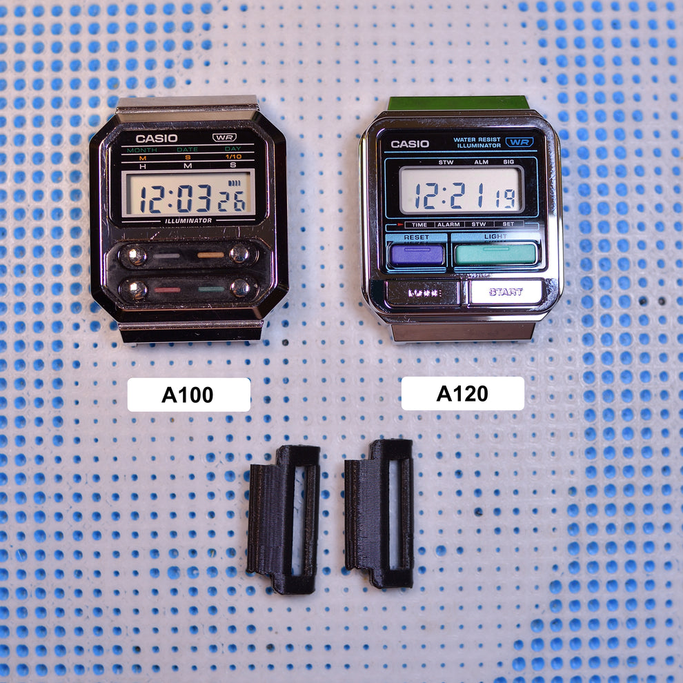 Watch Adapter for Casio A100 & A120 series - Multiple Color Available ...