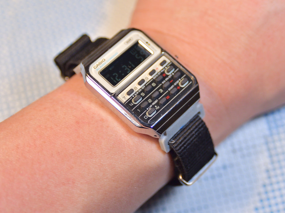 PLA Watch Adapter For Casio CA500 Vintage Style Calculator Watch ...