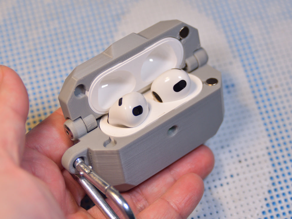 AirPods Gen3 Rugged Case 3D Printed Mulitple Color Available ...